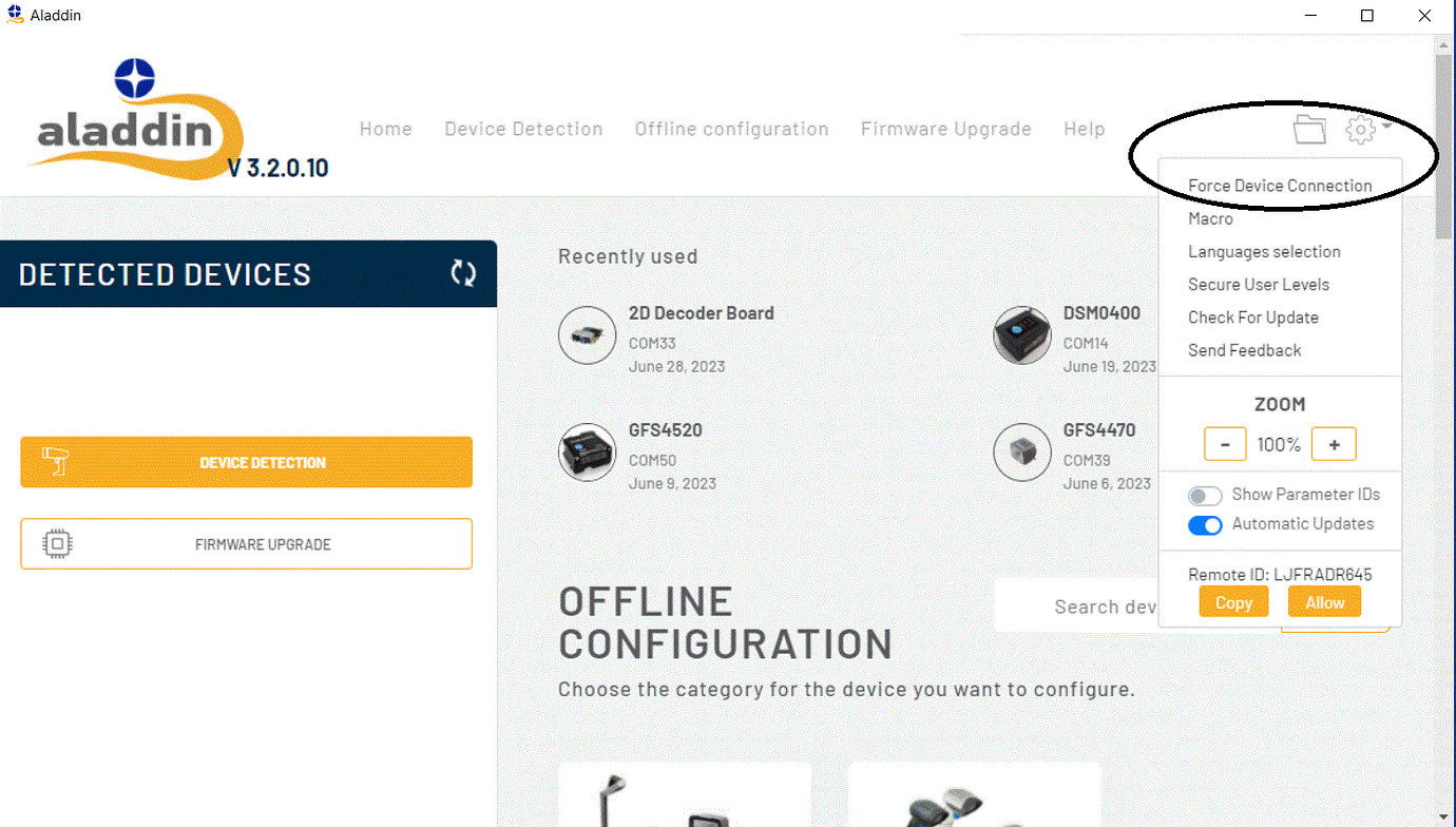 Datalogic QM2400 - Reset using tools. - General Discussions or Not ...