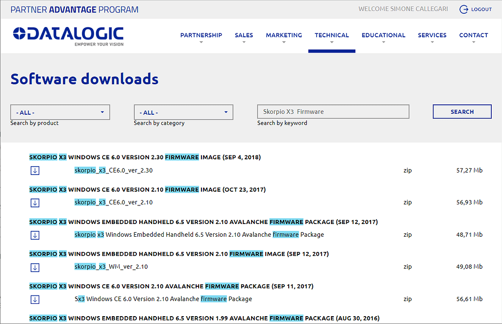 How to: Firmware downloads for obsolete Datalogic Mobile devices ...